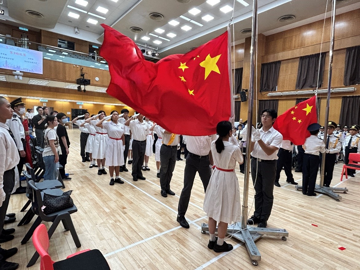 Shatin Primary and Secondary School Flag Raising Competition | 東華三院馮黃鳳亭中學